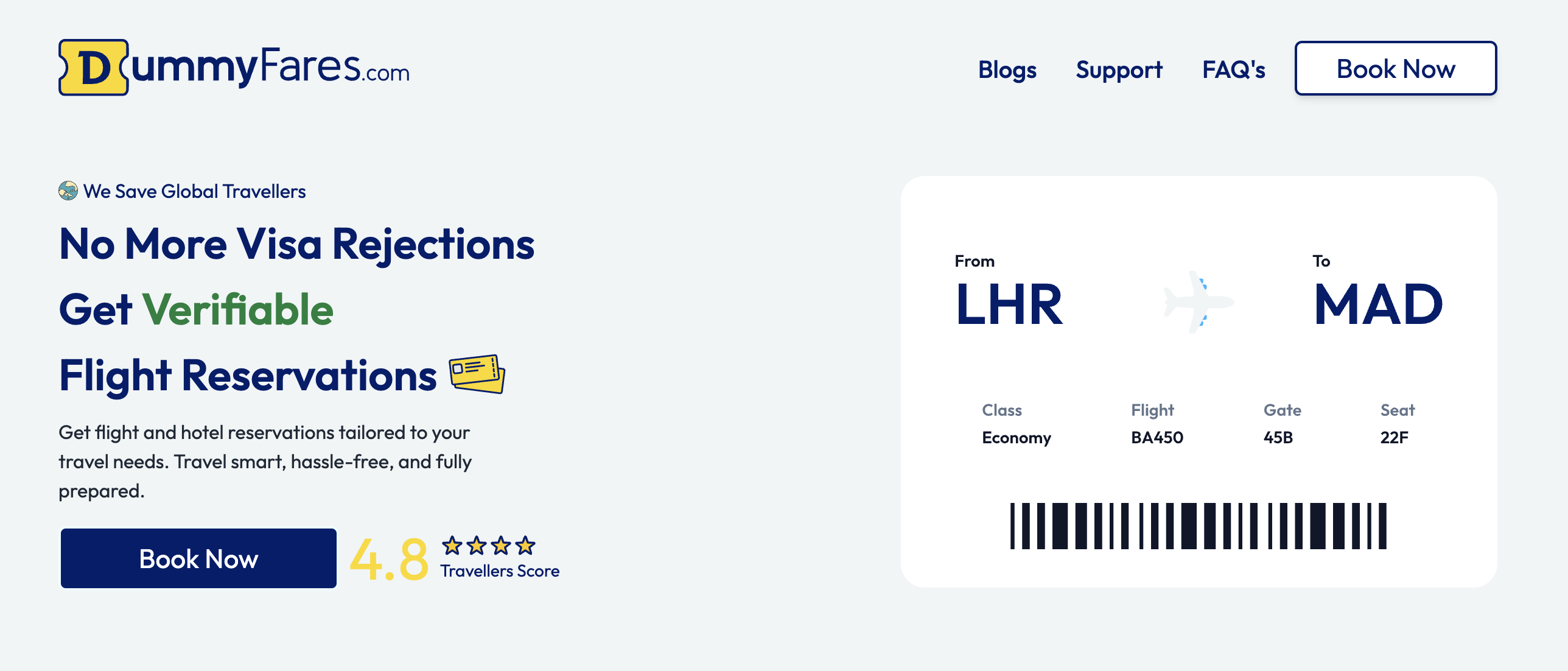 Proof of Onward Travel for Visa: Explained & How to Get It | DummyFares | DummyFares Blog